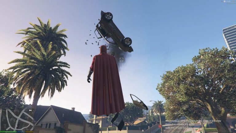 Magneto мод позволяет вам совершать все лучшие штуки Магнето в GTA 5